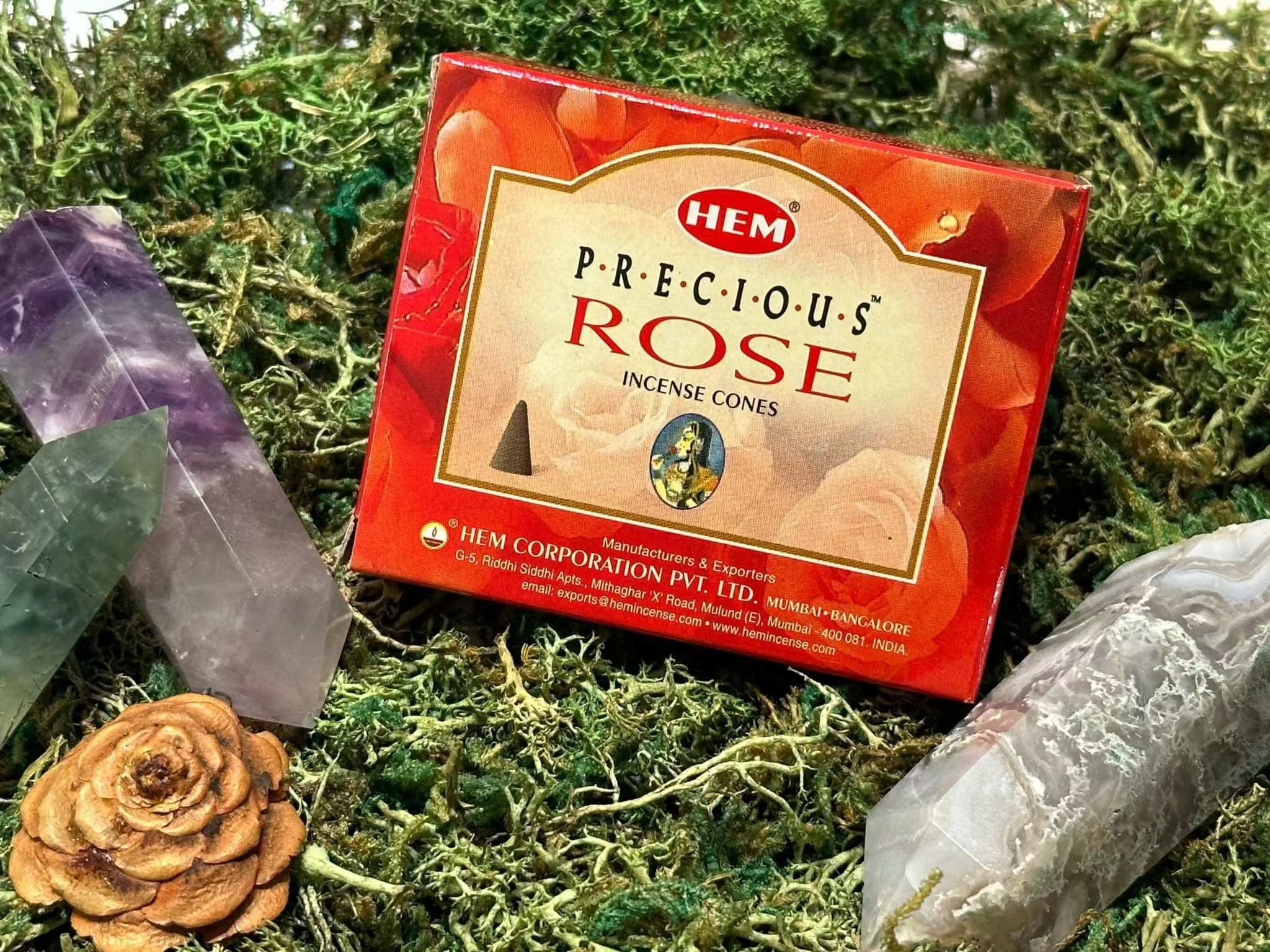Incense Cones - Precious Rose – The Love Witch